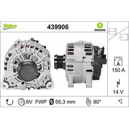 Valeo Generator NEW ORIGINAL PART 14V 150A für FORD C-Max II 1.6 Ti EcoBoost TDCi Grand VOLVO V70 III T4 Galaxy S-Max Mondeo IV S40 D2 Focus S60