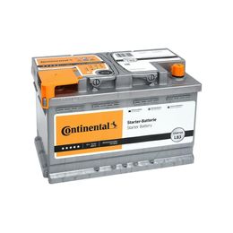 Continental Starterbatterie 12V 70Ah 680A für RENAULT FORD CHEVROLET OPEL NISSAN 6777172 91158376 1130882 2800012022280
