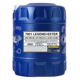 SCT - MANNOL Legend+Ester 0W-40 (20L) 20.0L