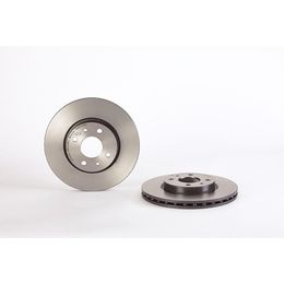 Brembo Bremsscheibe COATED DISC LINE 09.5843.11 InnenbelüftetVorne Rechts Links für FIAT Panda / Classic 1.3 JTD Multijet 4x4 CITROEN Nemo HDi 75