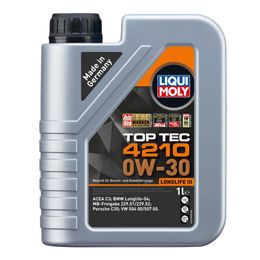 Liqui Moly Motoröl TopTec 4210 0W-30 1L (21604) Motorenöl HC-Synthese ACEA C3