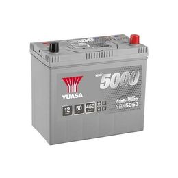 Yuasa Starterbatterie YBX5000 Silver High Performance SMF Batteries 12V 50Ah 450A für HONDA 31500-ST3-111-HE YBX5053
