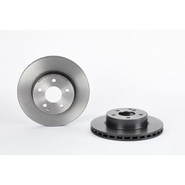 Brembo Bremsscheibe COATED DISC LINE 09.A736.11 InnenbelüftetVorne Rechts Links für MERCEDES-BENZ C-Klasse C 180 CDI 200 CGI Kompressor