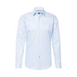 BOSS Button Up Shirt 'H-HANK' male size L/XL Light blue