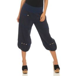 malito more than fashion Caprihose 1575 Damen 3/4 Leinenhose