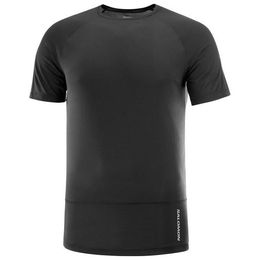 Salomon - Cross Run S/S Tee - Laufshirt Gr S schwarz