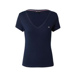 Tommy Jeans Shirt 'ESSENTIAL' female size XL Navy / Red / White