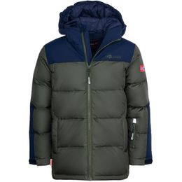 Trollkids - Daunenjacke KIDS NARVIK in forest green/navy, Gr.116