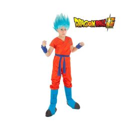 CHAKS Kostüm Son Goku Super-Saiyajin Blue für Kinder