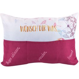 Kissen "Wünsch dir was" 49x35cm