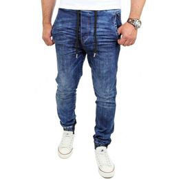 Reslad Stretch-Jeans Reslad Casual Style Jeans-Herren Slim Fit Jogging-Hose RS-2071 Stretch Jogging-Denim Slim Fit