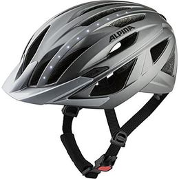 Alpina Haga LED Helm darksilver matt 51-56 cm