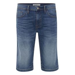 Blend Jeansshorts Chino Shorts Kurze Bermuda Hose aus Leinen und Baumwolle 5372 in Blau