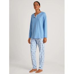 Calida Pyjama Calida Damen Pyjama 44553 placid blue (1 Stück