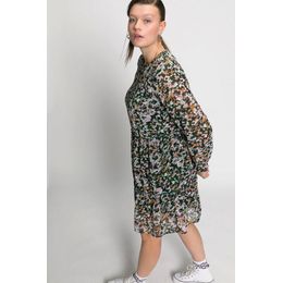 Studio Untold Jerseykleid Chiffon-Kleid A-Line Allover Print Rundhals