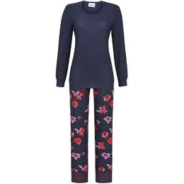 Ringella Pyjama Damen Langarm 'Winter Flowers' 2511232