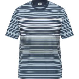 Ammann Nachthemd Bio Herren T-Shirt Single-Jersey Streifen