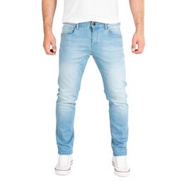 Yazubi Slim-fit-Jeans Akon Herren Jeans modernen Slim Fit Jeanshose mit Stretch