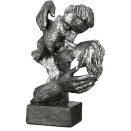 Gilde Dekofigur Skulptur Addiction, anthrazit (1 St), anthrazit, Polyresin, grau