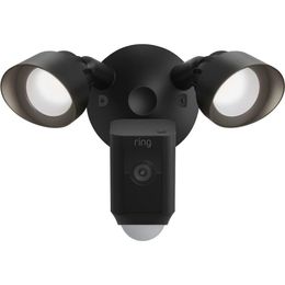 Ring Floodlight Cam Wired Plus Überwachungskamera (Außenbereich), schwarz