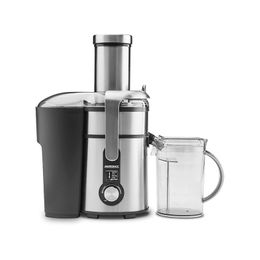 Gastroback 40151 Design Multi Juicer Digital Entsafter 1300 Watt, Edelstahl/Schwarz