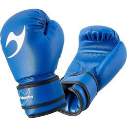 JU-SPORTS Boxhandschuhe Kids Training, blau|weiß