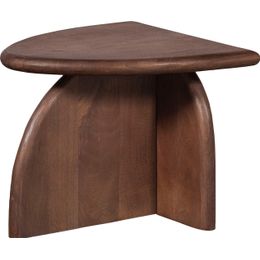 Beistelltisch Woood "Nalin Bijzettafel Mango Hout Walnoot 40X50X50Cm" Tische Gr. B/H/T: 50 cm x 40 cm x 50 cm, braun Beistelltische