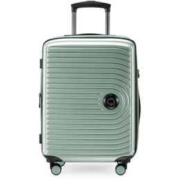 Hartschalen-Trolley Hauptstadtkoffer "Mitte, mint, 55 cm" Gr. B/H/T: 40 cm x 55 cm x 23 cm 37 l, grün (mint) Koffer Handgepäck-Koffer