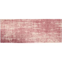 Fußmatte Salonloewe Teppiche Gr. B/L: 75 cm x 50 cm, 7 mm, 1 St., rosa (rosé) Fußmatten einfarbig