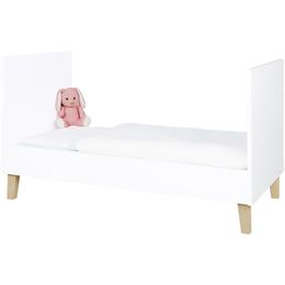 Pinolino® Babymöbel-Set Lumi, (Spar-Set, 2-St., Kinderbett, Wickelkommode), breit; Made in Europe; mit Kinderbett und Wickelkommode, weiß