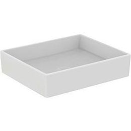 Ideal Standard Strada Aufsatzwaschtisch K077601 50 x 42 cm, weiss, ohne Hahnloch und Überlauf