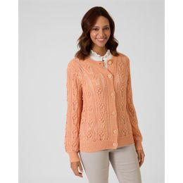 Lola Paltinger Cardigan mit Strickmustern