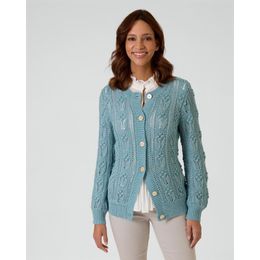 Lola Paltinger Cardigan mit Strickmustern