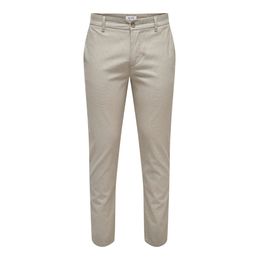 Only & Sons Only & Sons Chino Pants 'ONSMark Pete' male size 27 Greige