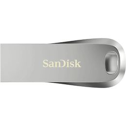 Sandisk Ultra Luxe USB Flash-Laufwerk, 128 GB, 400 MB/s, Silber