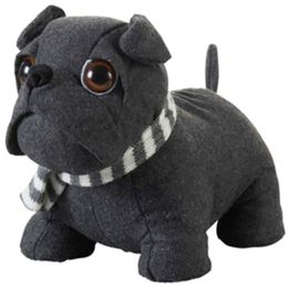 Mojawo Türstopper Bulldogge / Mops Anthrazit H20cm-M991324-Anthrazit