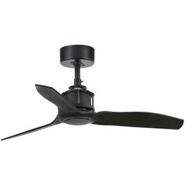 Faro Barcelona Just fan Deckenventilator schwarz matt ohne Licht