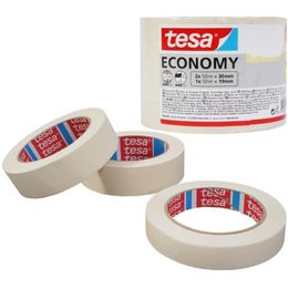 Tesa Maler Kreppband Promo-Pack 2x 50mx30mm 1x 50xx19mm