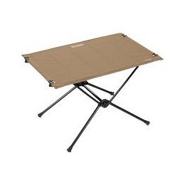 Helinox Camping-Tisch Table One Hard Top 13893 braun, Coyote Tan Material: Polyester, Gestell aus Aluminium Tragfähigkeit: 50 kg Tischplatte: 40 x 60 cm Eigenschaften: Wetterfest, UV-beständig, Falt-/Klappbar