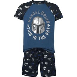 Star Wars The Mandalorian - This Is The Way Schlafanzug multicolor in L
