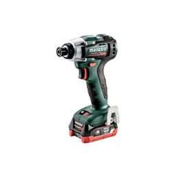 Metabo Akku-Schlagschrauber PowerMaxx SSD 12 BL, incl. 2x Akku LiHD/4 Ah, Ladegerät, MetaboX