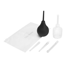 Anal Douche Set with flexible Tip Head, 17,7 cm