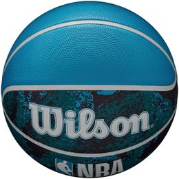 Wilson Basketball NBA DRV PLUS VIBE BSKT Black/Blue 7, blau