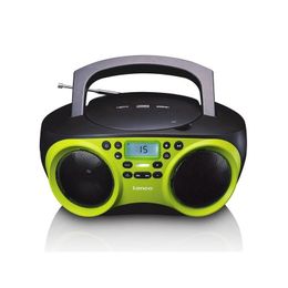 Lenco SCD-200LM - FM - Stereo - Grün