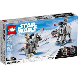 Lego® Konstruktionsspielsteine Lego® Star Wars™ 75298 AT-AT™ vs. Tauntaun™ Microfighters