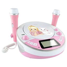 X4-Tech Kinder CD-Player CD-Player (Inkl. Karaoke-Funktion