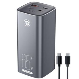 poweradd pro Tragbares 20000mAh Power bank 65W Fast Charge USB-C PD 3.0 Powerbank 20000 mAh (1 St)