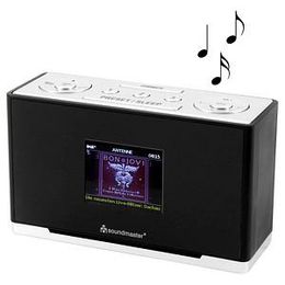 Soundmaster UR240SW DAB+ Empfänger schwarz, silber