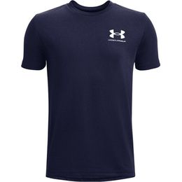 Under Armour® Funktionsshirt UA SPORTSTYLE LEFT CHEST SS 410 410 MIDNIGHT NAVY