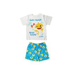 Baby Shark Pyjama Baby Shark Hai Kinder Baby Unisex Schlafanzug Gr. 92 bis 116